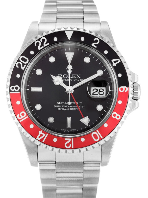 Buy Replica Rolex GMT-Master II Black Dial 16710 "Coke"