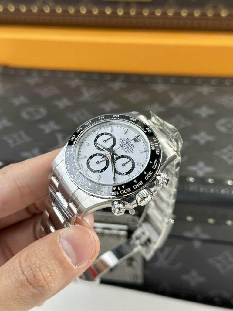 Superclone Rolex Daytona "Panda" White Dial 126500LN - Replica Rolex Expert