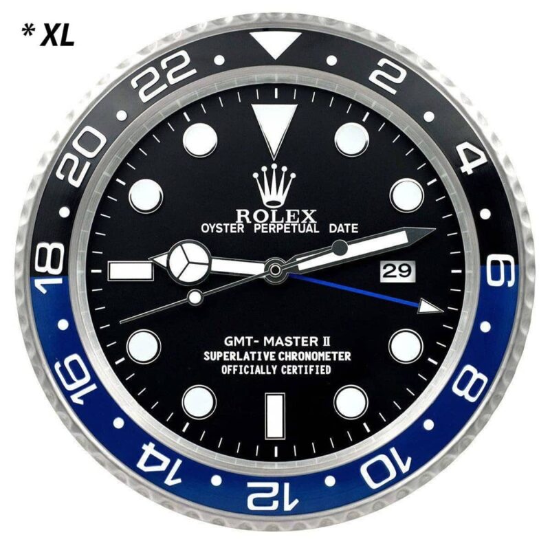Rolex Wall Clock – GMT MASTER II BATMAN | Affordable Elegance - Replica ...