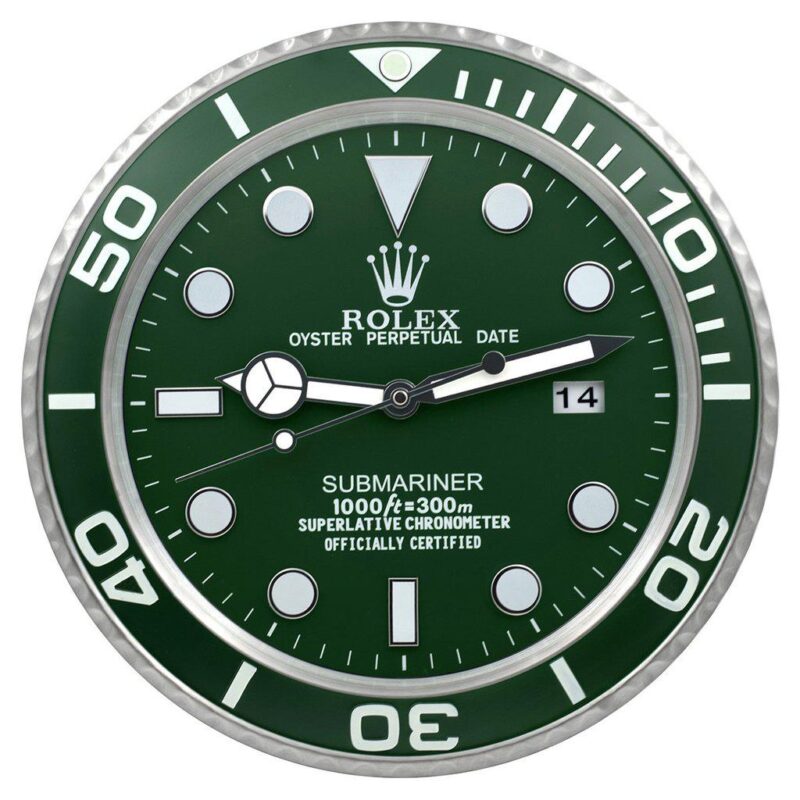 ROLEX WALL CLOCK – SUBMARINER ‘HULK‘ EDITION