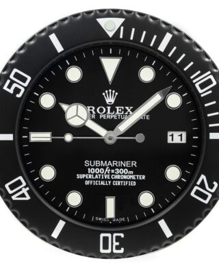 Rolex Wall Clock – SUBMARINER BLACK | Affordable Elegance - Replica ...