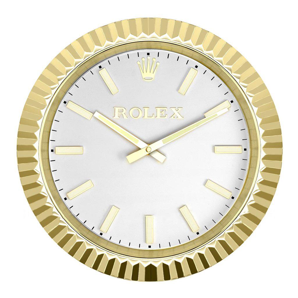 Rolex Wall Clock – WIMBLEDON OYSTER DATEJUST GOLD | Affordable Elegance