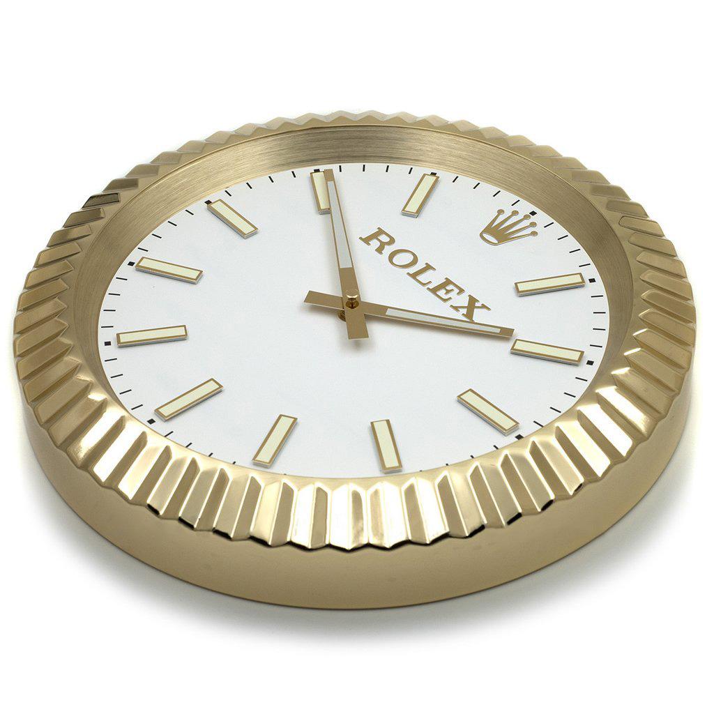 Rolex Wall Clock – WIMBLEDON OYSTER DATEJUST GOLD | Affordable Elegance