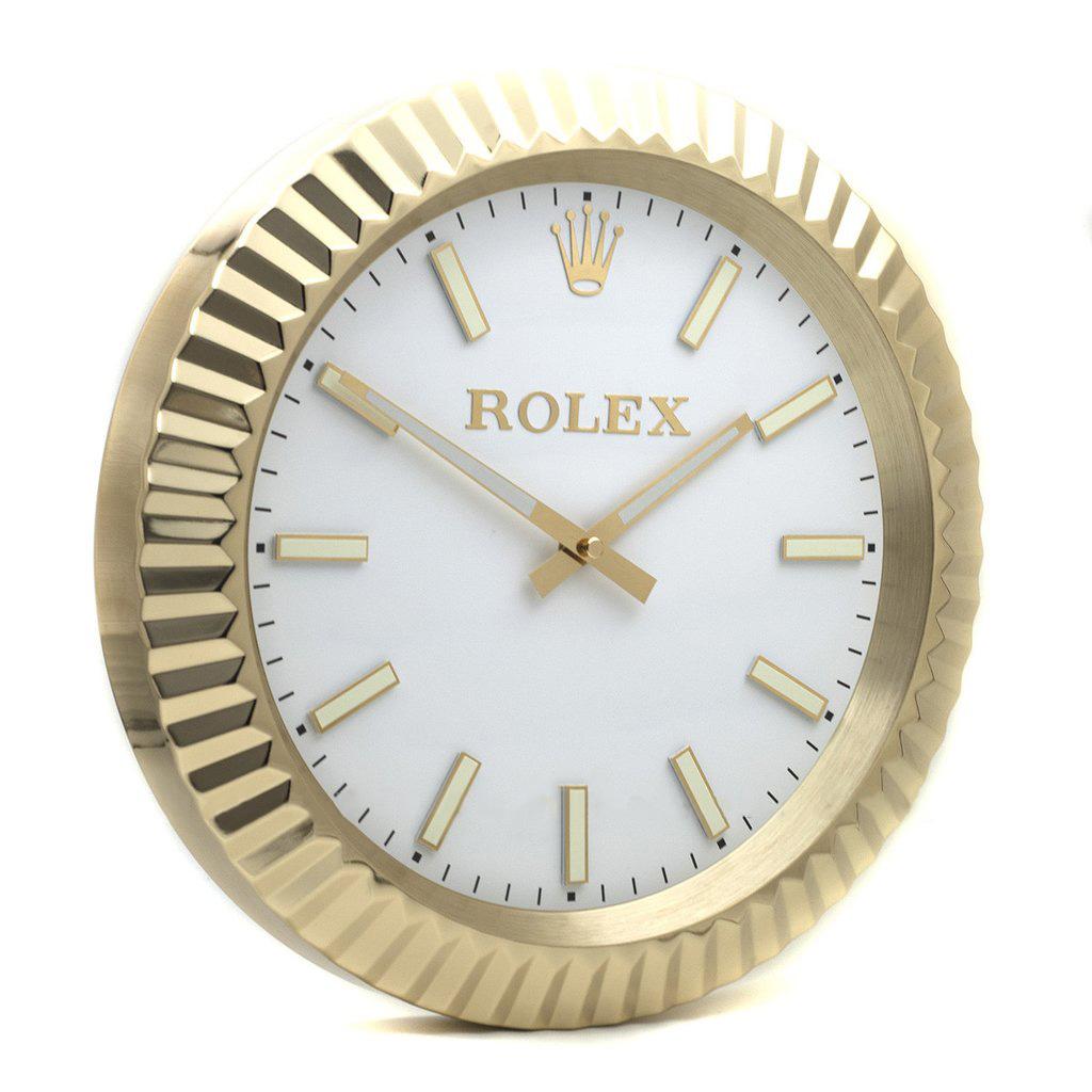 Rolex Wall Clock – WIMBLEDON OYSTER DATEJUST GOLD | Affordable Elegance