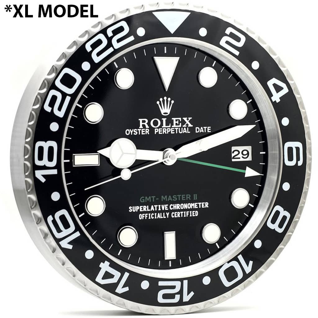 Rolex Wall Clock – “XL” GMT MASTER II | Affordable Elegance - Replica ...