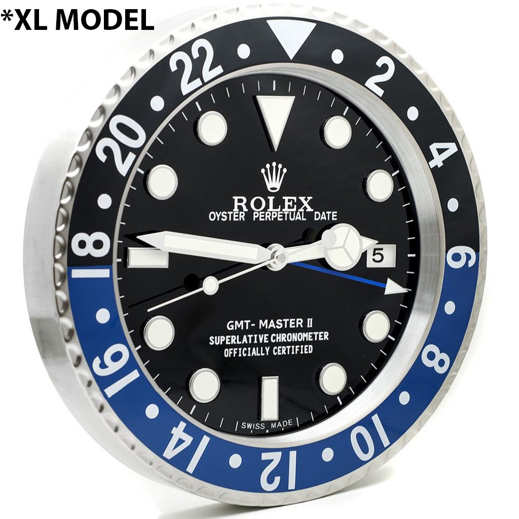 Rolex Wall Clock – “XL” GMT MASTER II | Affordable Elegance