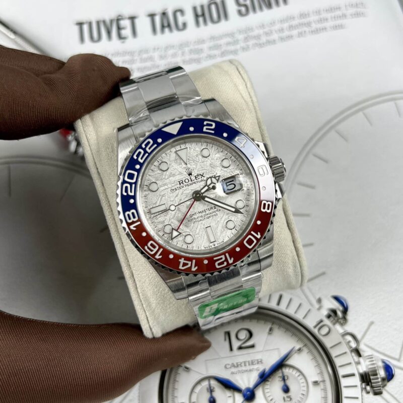 Superclone Rolex GMT-Master II Meteorite Dial 126719BLRO "Superman ...